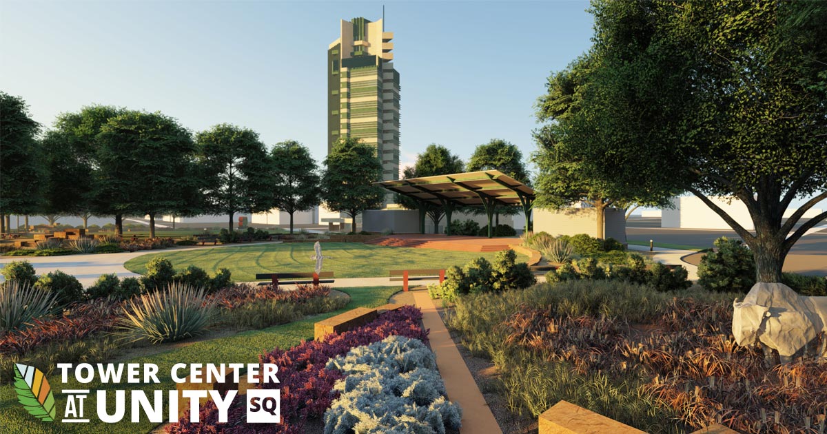Tower Center at Unity Square | Urban Green Space | Bartlesville